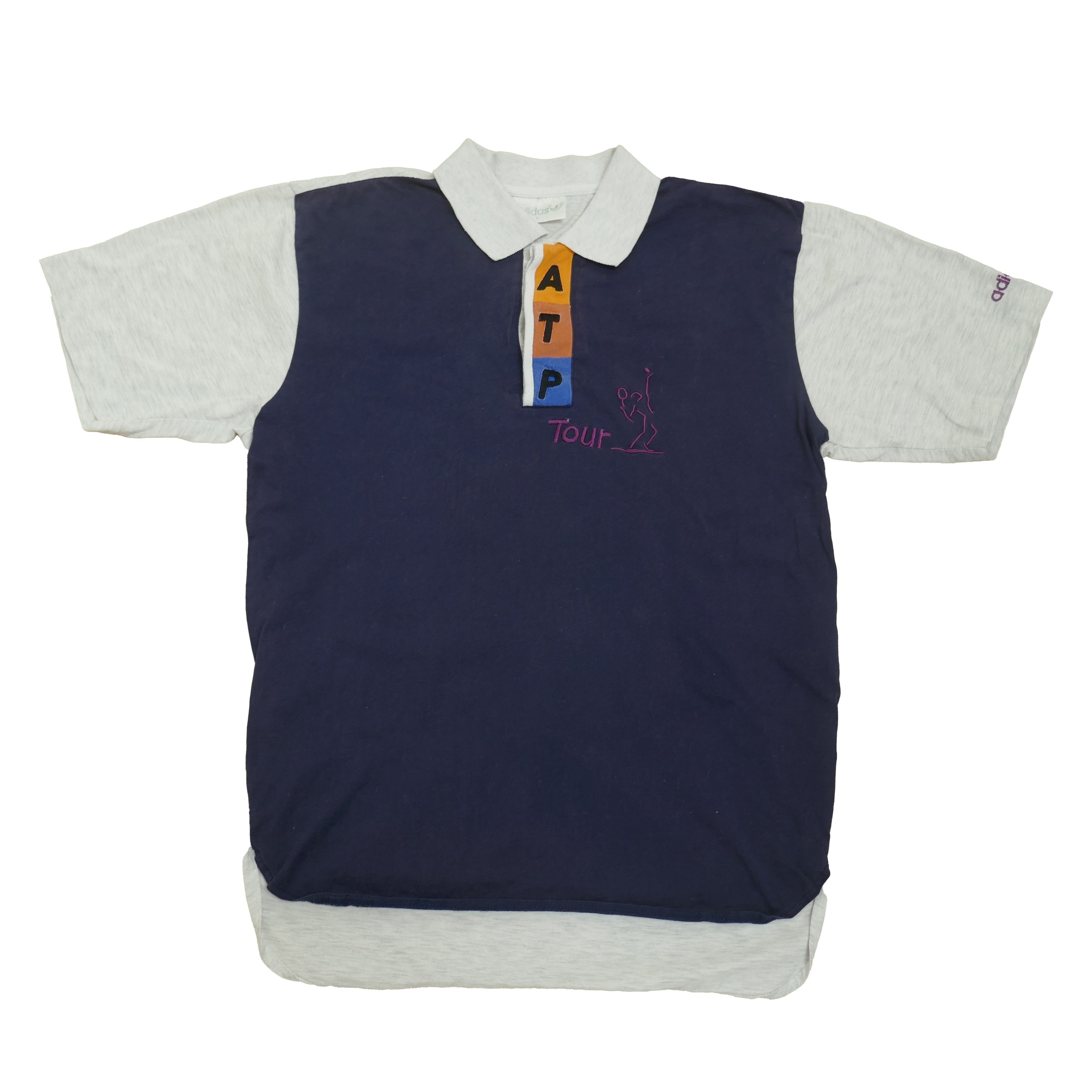 Vintage Adidas ATP Tour Graphic Polo Tennis Shirt – Outside Lines Tennis